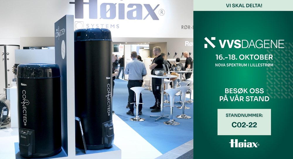 VI SES PÅ VVS-DAGENE 2024 - Høiax Systems